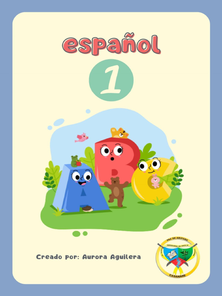 Cartilla de Español 1° 2023 | PDF