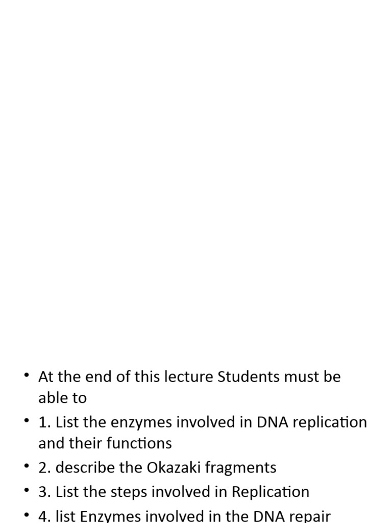 Dna Replication | PDF | Dna Replication | Primer (Molecular Biology)
