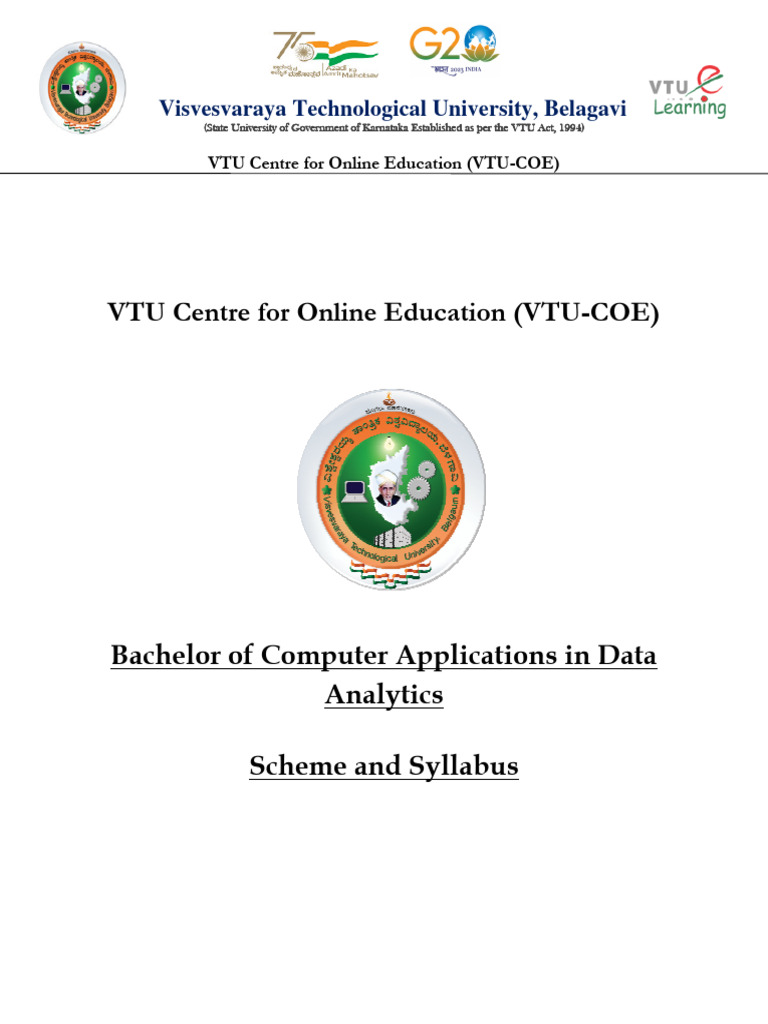 BCA in Data Analytics | PDF | Scheduling (Computing) | Relational Database