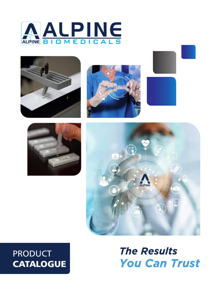 Alpine Biomedicals Product Overview | PDF | Science & Mathematics