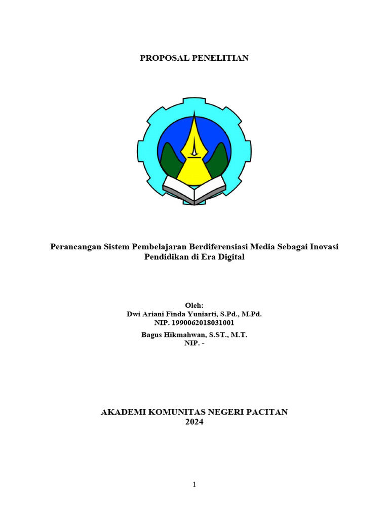 Proposal Dinas Pendidikan | PDF