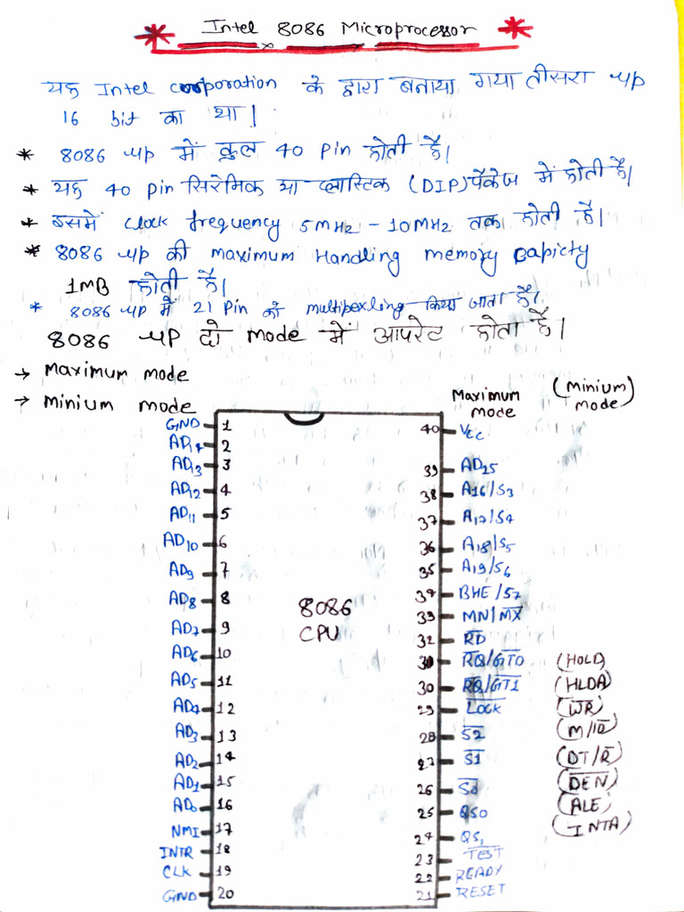 8086 Microprocessor | PDF | Computer Science | Electronic Design