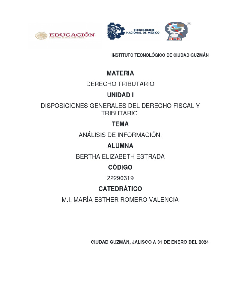 A1. Bertha Elizabeth Estrada | PDF | Economias | Gobierno