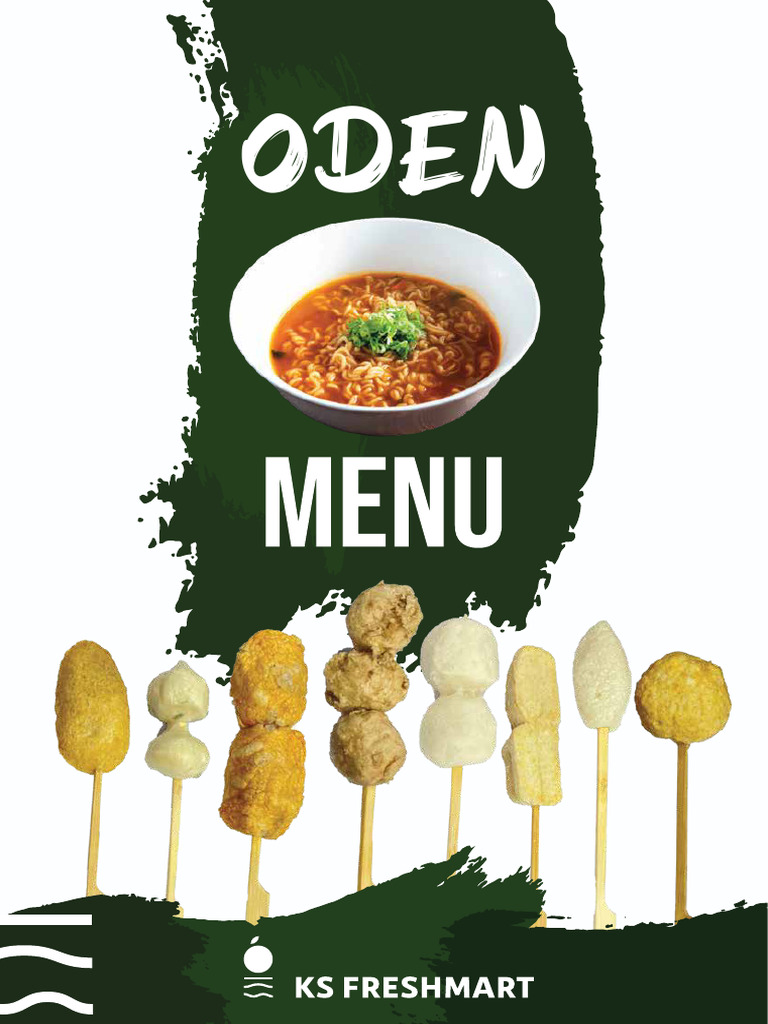 Oden Menu & Pricing | PDF