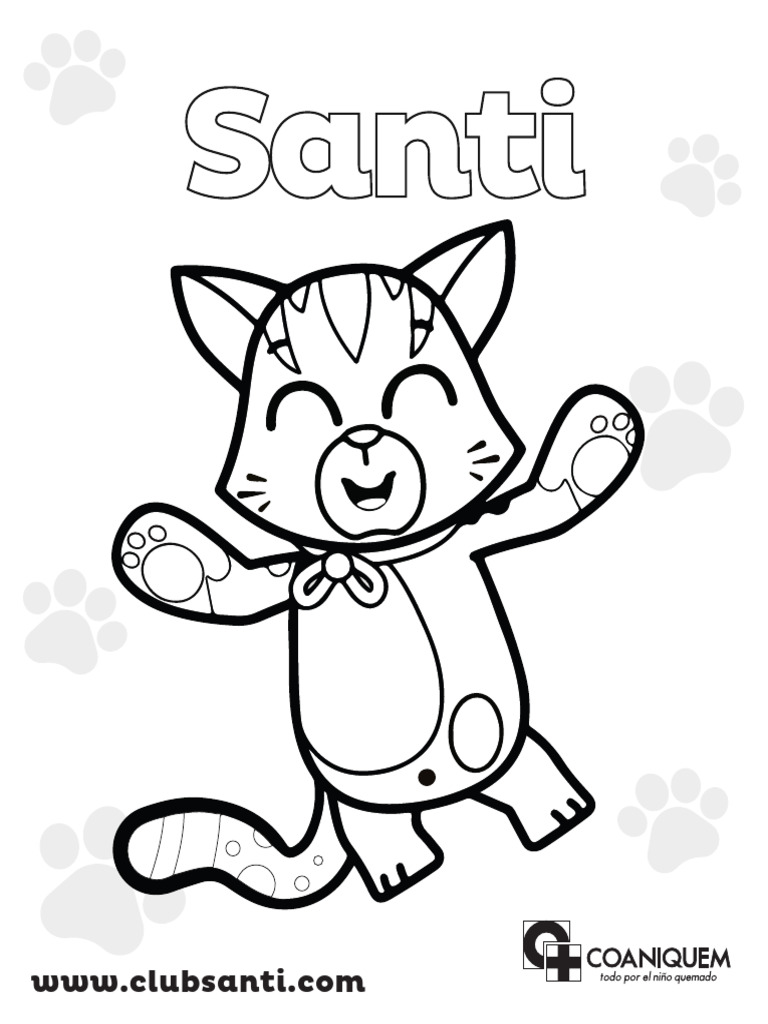 Santi para Colorear | PDF
