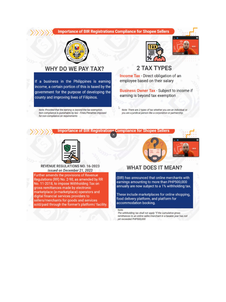 Business Registration - Shopee | PDF