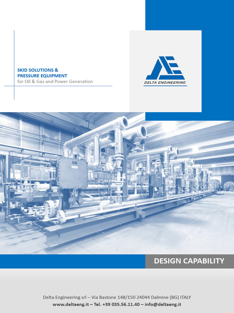 Delta Eng - Design Capabilities | PDF | Valve | Autodesk