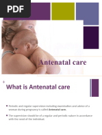 Antenatal Care Card | PDF | Gynaecology | Sexual Reproduction