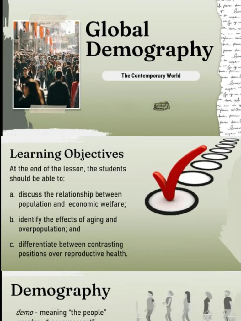 Global Demography | PDF