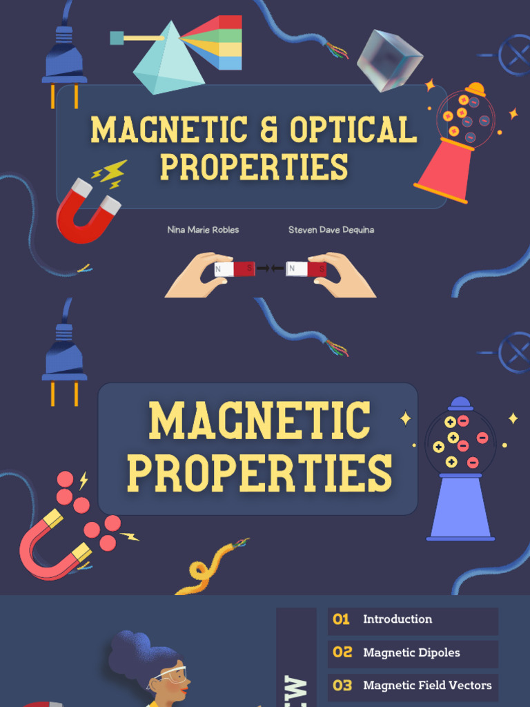 Magnetic and Optical Prop. of Materials | PDF | Electromagnetic Radiation | Light