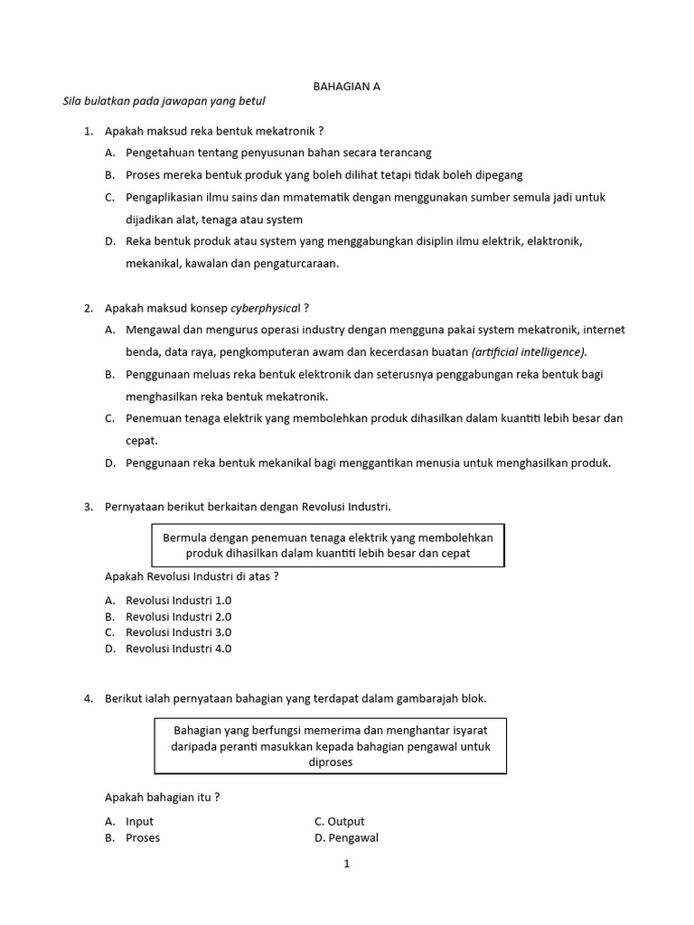 Ujian RBT TG3 2023 | PDF