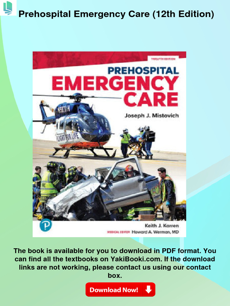 Prehospital Emergency Care (12th Edition) | PDF | Wellness