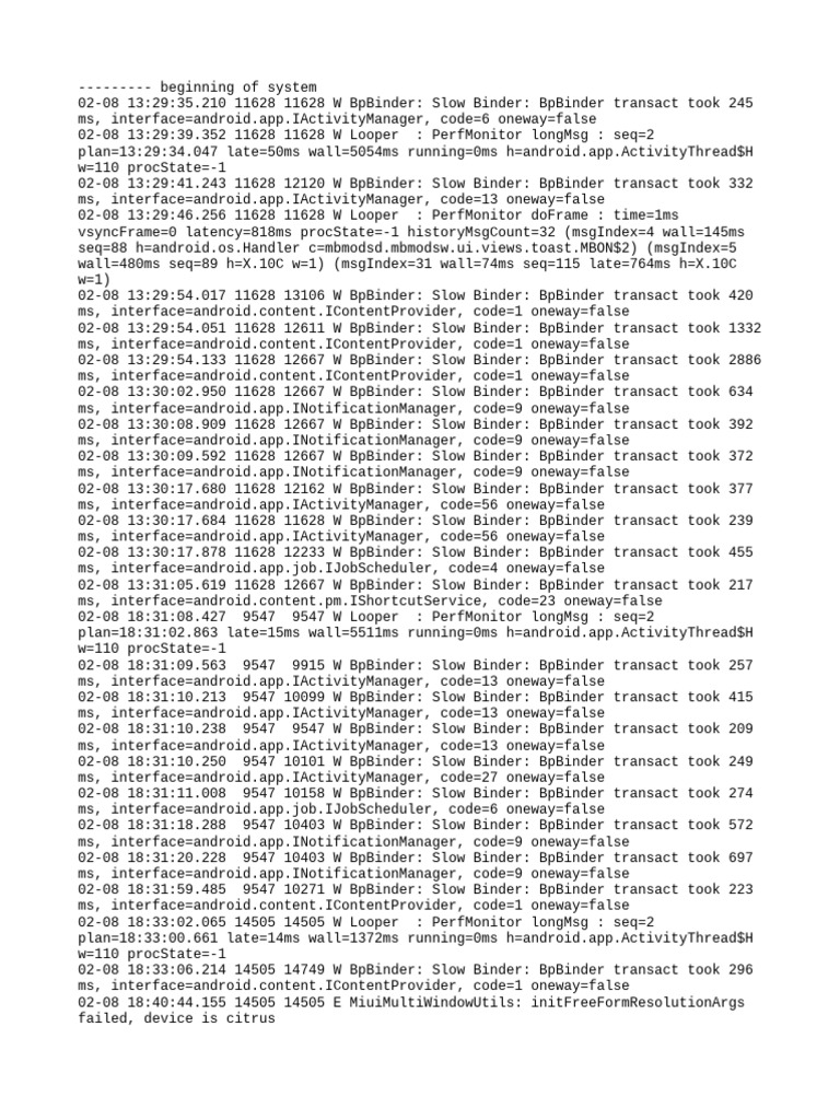 Logcat | PDF | Mobile Computers | Mobile Software