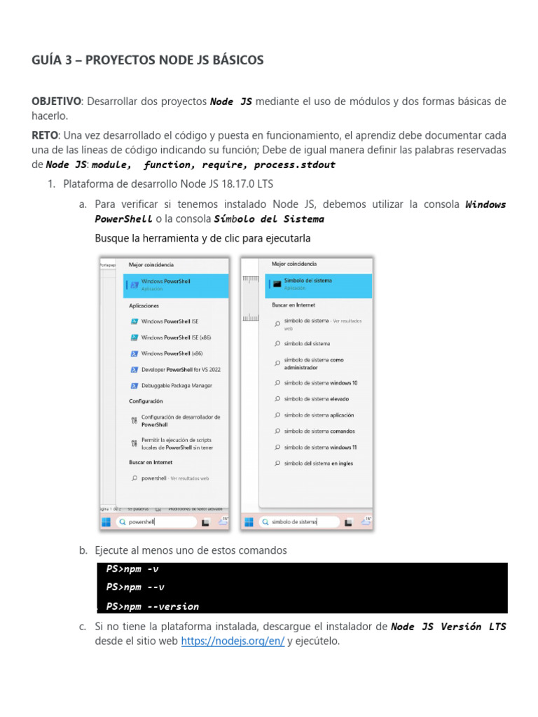 GUÍA 3 - Proyectos Básicos | PDF | Archivo de computadora | Arquitectura de Computadores