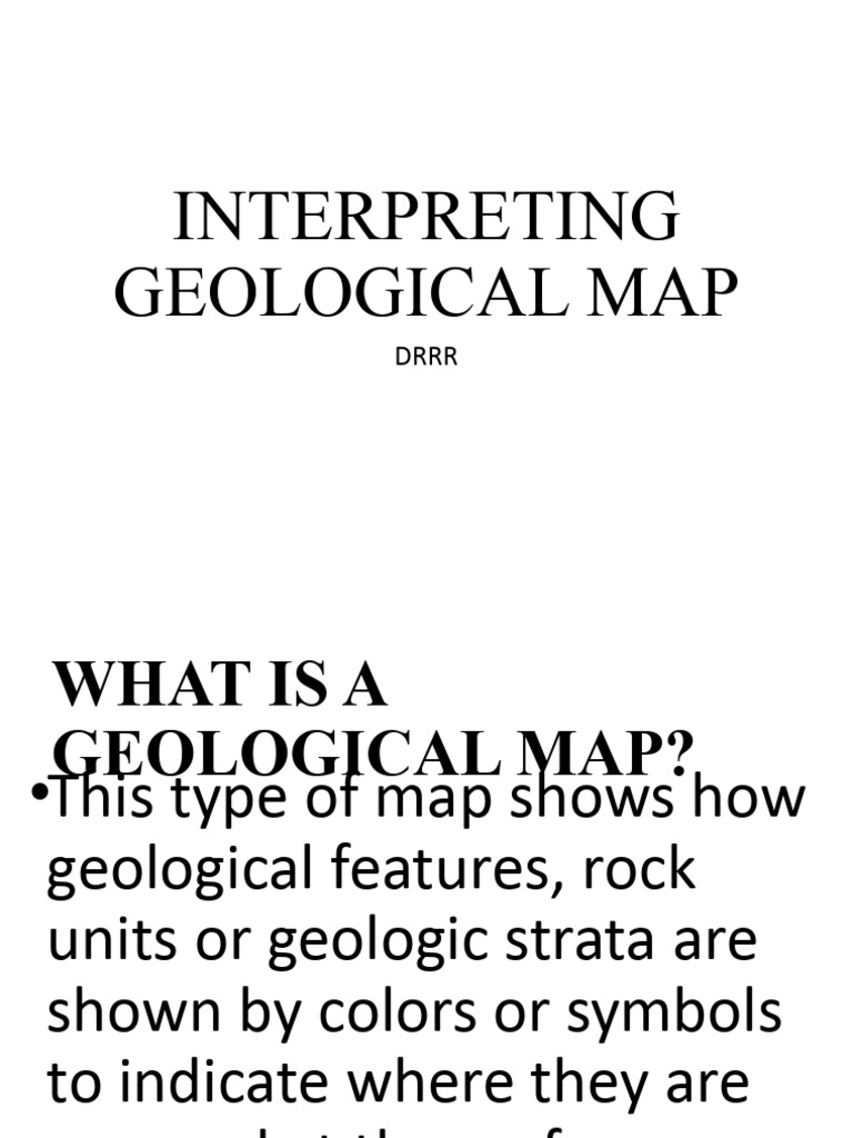 M4 Interpreting Geological Map - 083154 | PDF