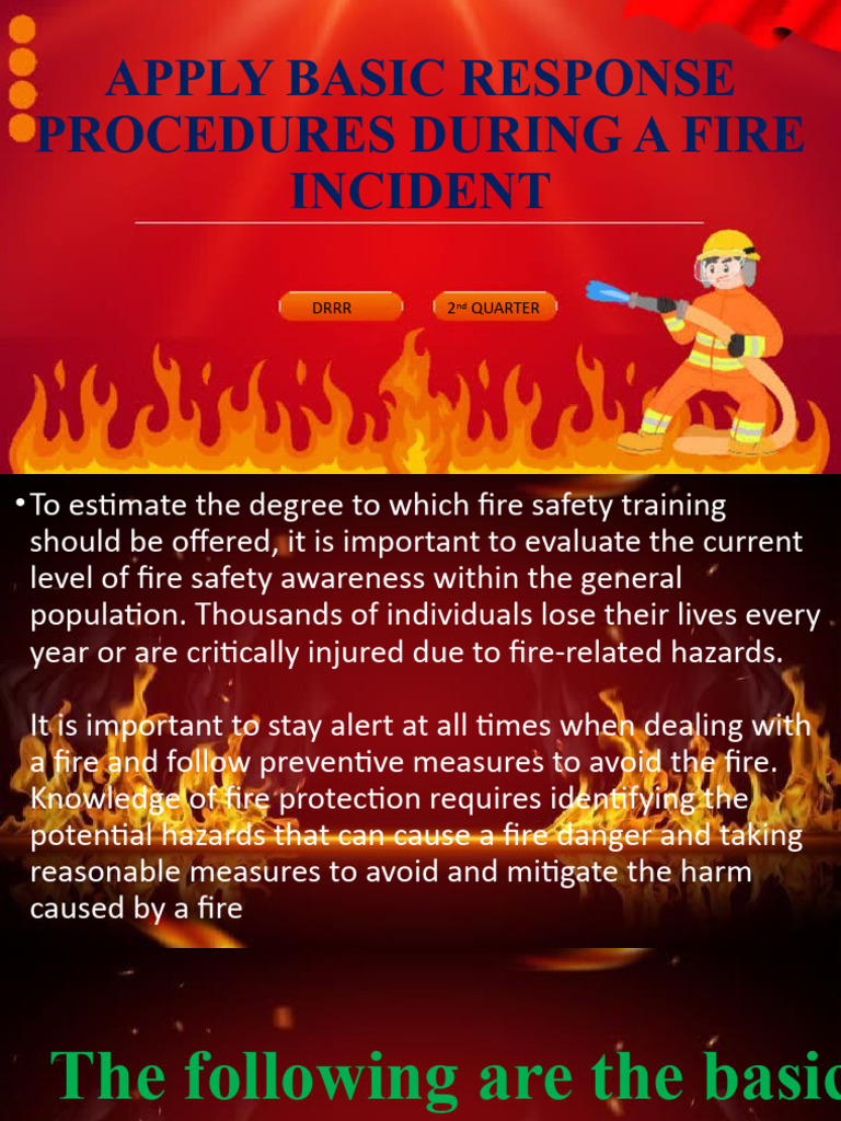 Fire Safety: Essential Response Steps | PDF | Fires | Smoke