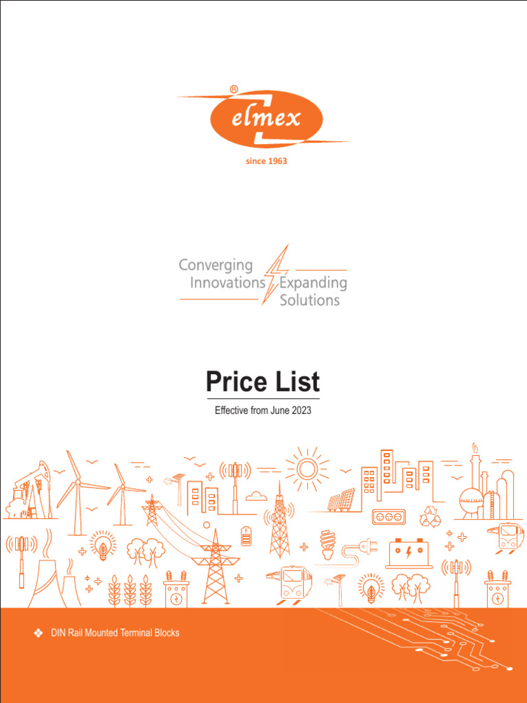 Elmex Terminal | PDF | Electrical Connector | Electric Power