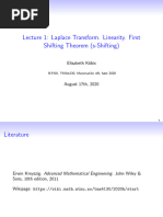 Laplace Transform Practice Problems | PDF | Laplace Transform | Convolution