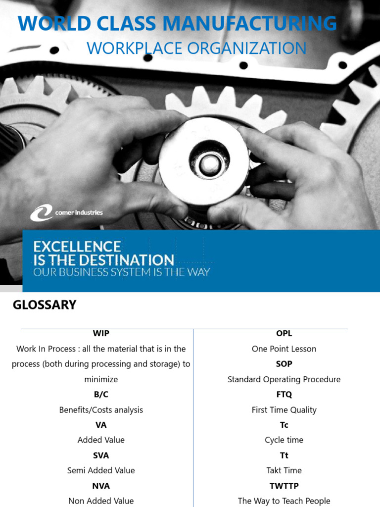 World Class Manufacturing Overview | PDF | Quality Assurance ...
