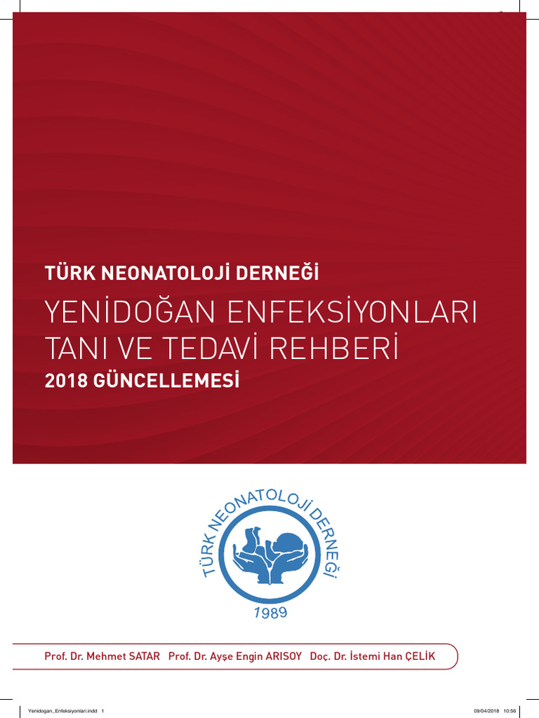 Yenidogan Enfeksiyonlari Tani Ve Tedavi - Rehberi 2018 | PDF