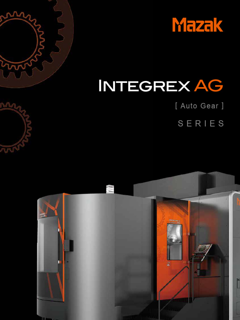 INTEGREX AG Series - Brochure - Digital | PDF | Gear | Machining