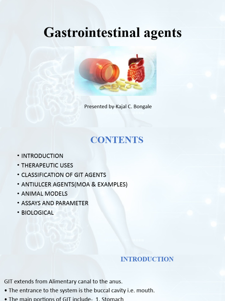 Gastrointestinal Agents | PDF | Gastrointestinal Tract | Stomach