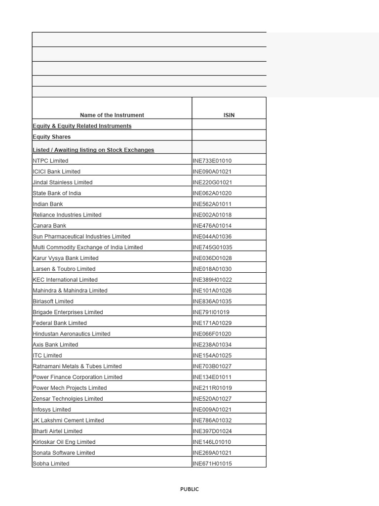 HSBC Value Fund Portfolio Jan 2024 | PDF | Investing | Option (Finance)