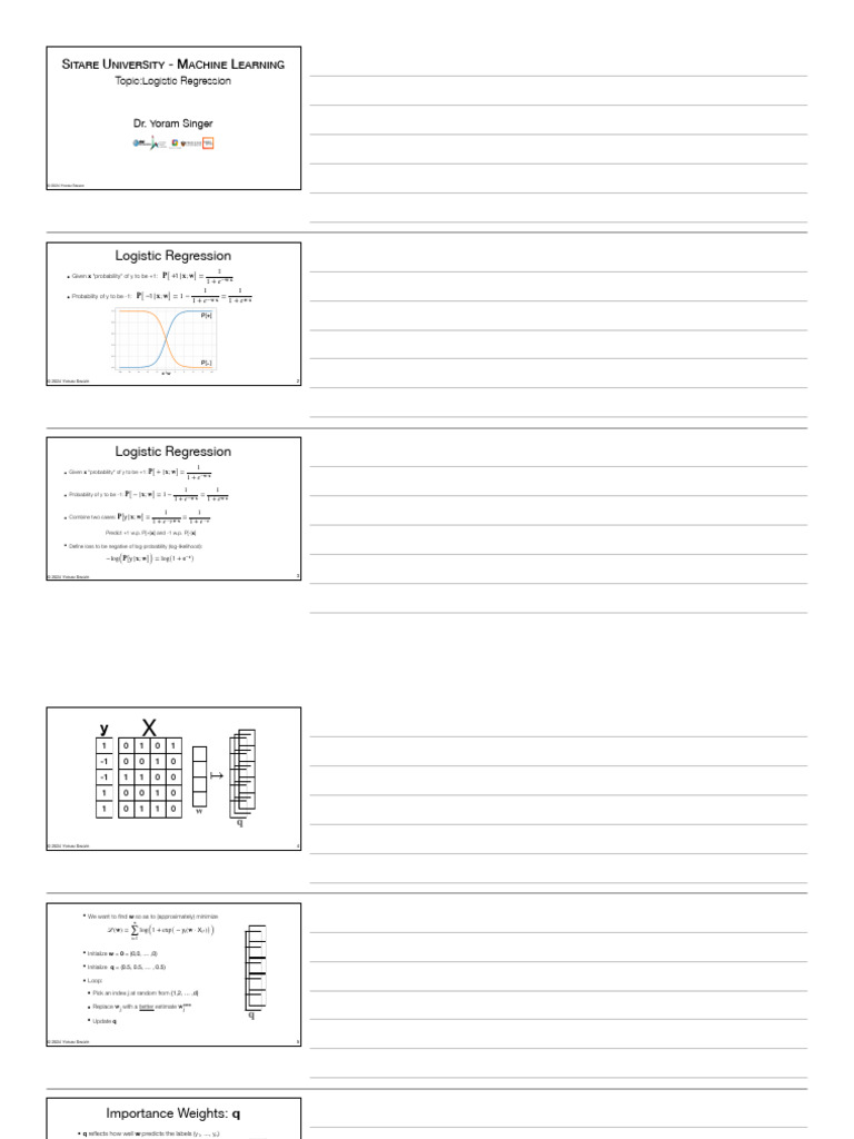 Logit (Lect 05) | PDF | Logistic Regression | Regression Analysis