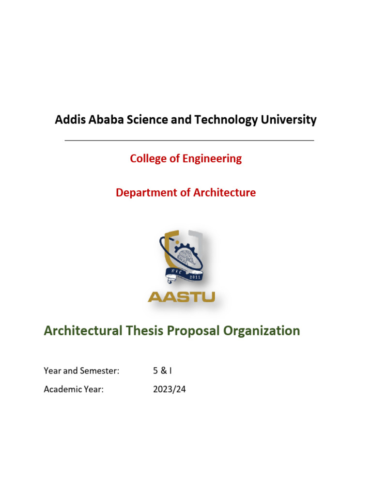 Architectural Research Proposal | PDF | Thesis | Cognition