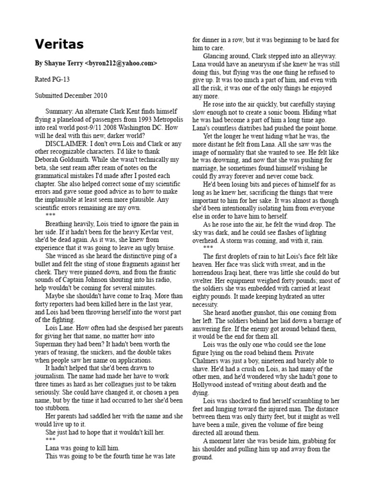 Veritas I | PDF | Satellite | Superman