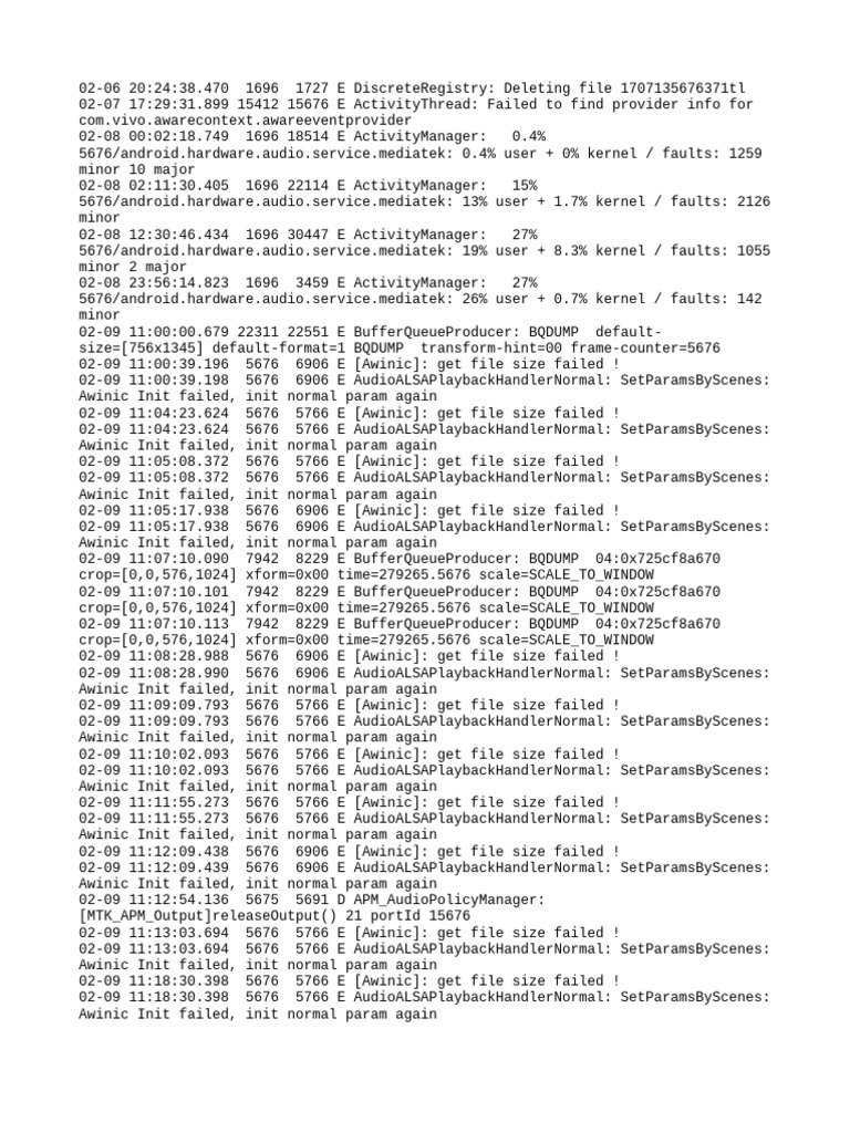 Log | PDF | Digital Technology | Software Engineering