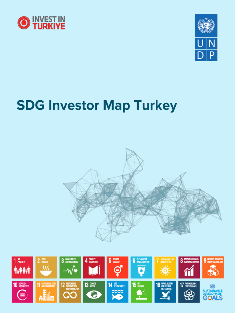 Sdg Investor Map Turkiye | PDF | Investing | Private Sector