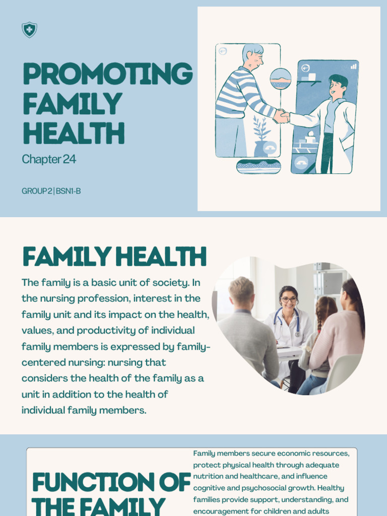 Chapter 24 Promoting Family Health | PDF | Family | Parenting