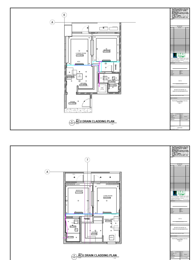 Acu Drain Cladding Units 1-18 | PDF | Interior Design | Room