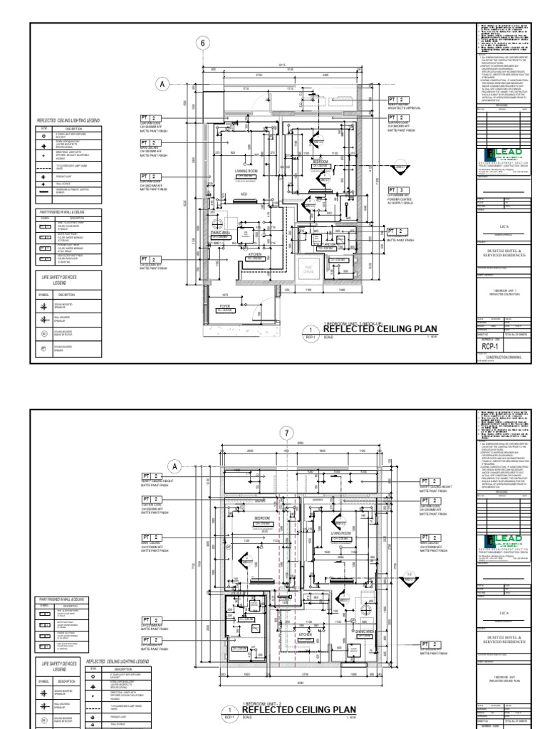 Reflected Ceiling Plan for Dusit D2 Hotel | PDF | Building Engineering