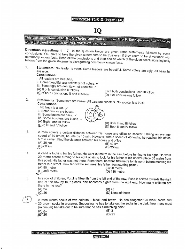 Ftre 7th Jan 2023 Class 10th | PDF