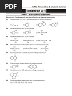 Worksheet For XII Chemistry Students Nomenclature of Alkyl Halides ...
