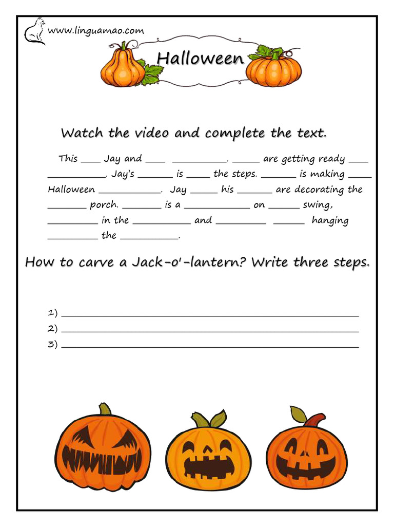 Too Much Candy - Halloween Blank | PDF | Halloween | Autumn Festivals