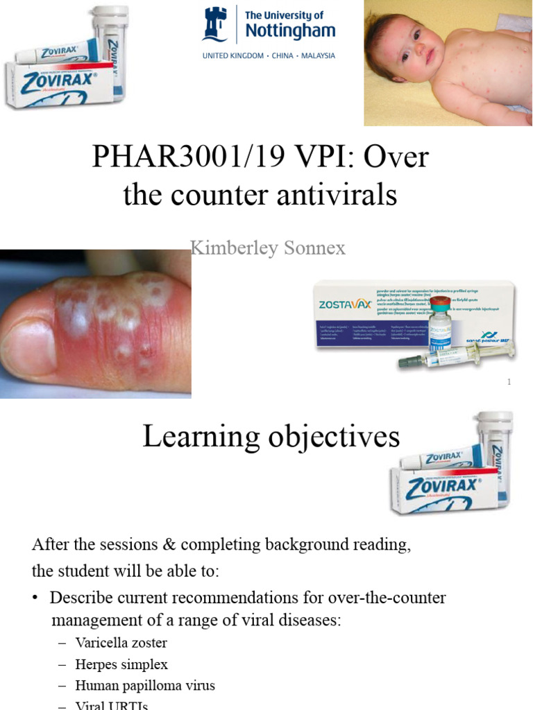 OTC Antivirals | PDF