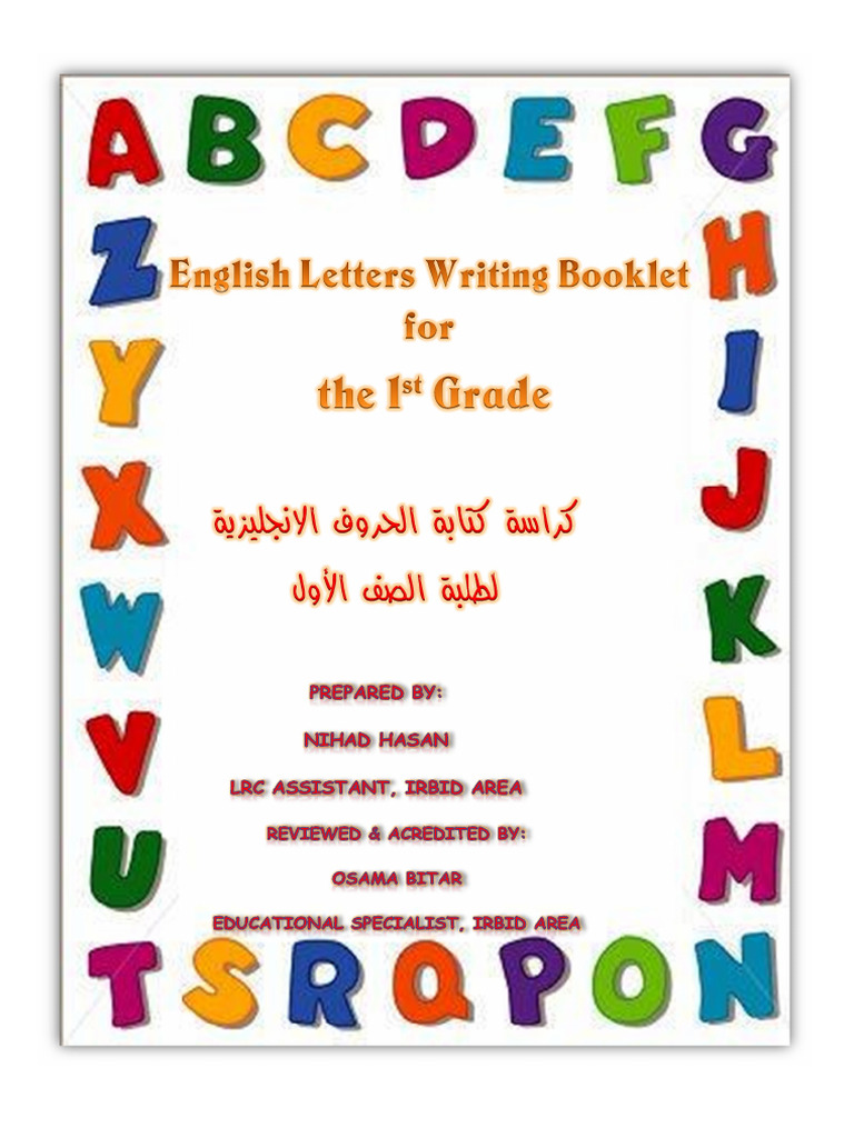 How To Write Correctly Kindergarten | PDF