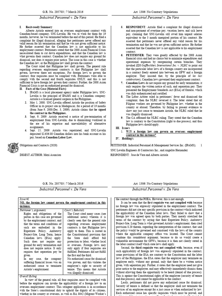 Title II - Contracts | PDF | Restraint Of Trade | Employment