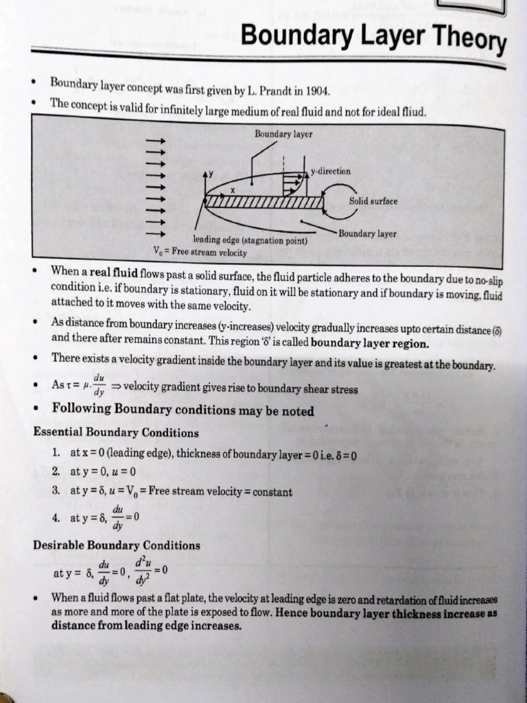 Boundary Layer Theory Pdf Boundary Layer Turbulence