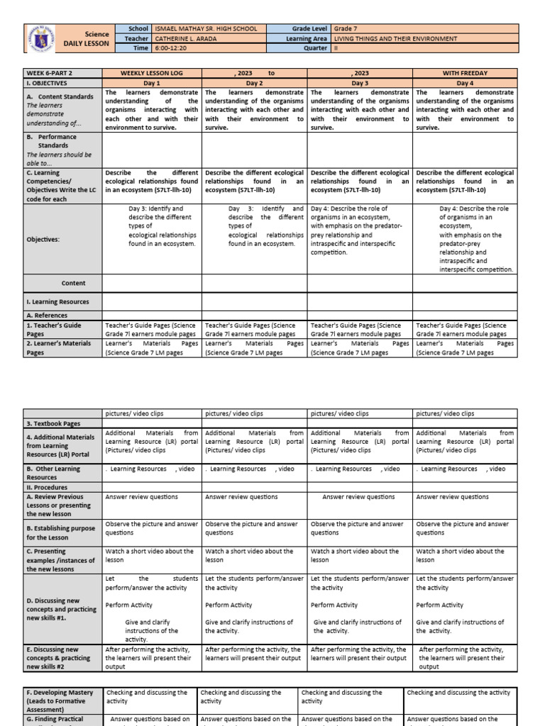 DLL Q2W6-PT2 | PDF | Learning | Cognition