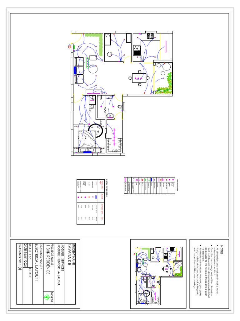 Electrical Layout 1 | PDF