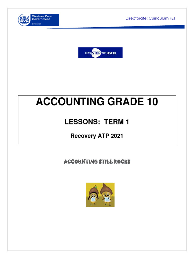 GR 10 2021 T1 LESSON Booklet | PDF