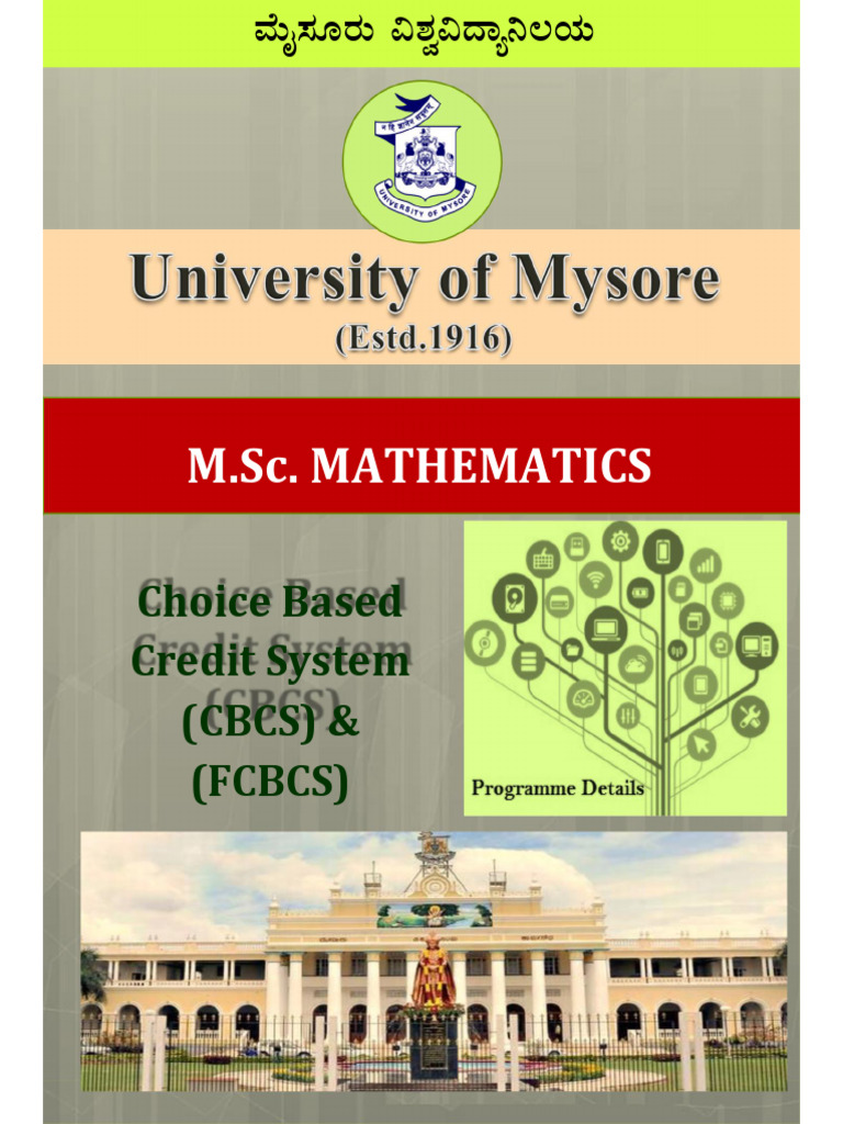 Mathematics-Msc-2020 Allahabad University | PDF | Mathematical Analysis ...