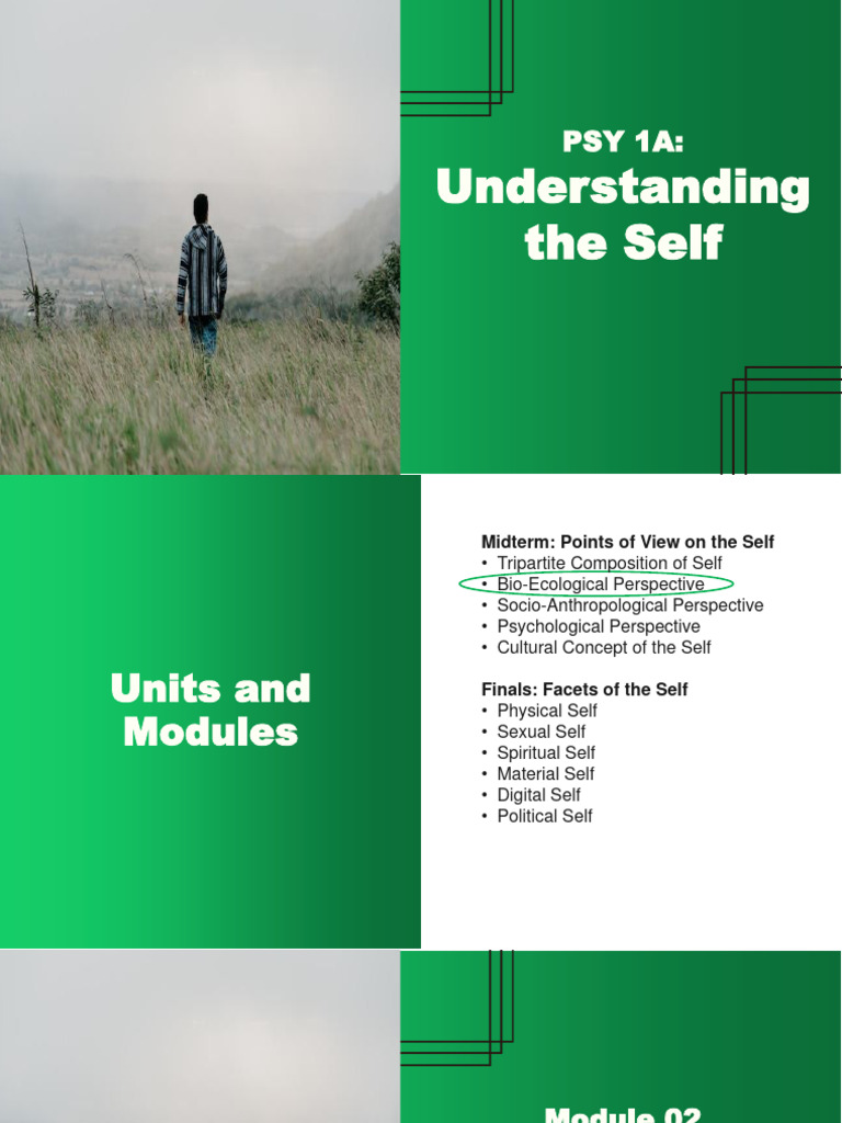 02 Bioecological Perspective of The Self | PDF | Psychology | Psychological Concepts