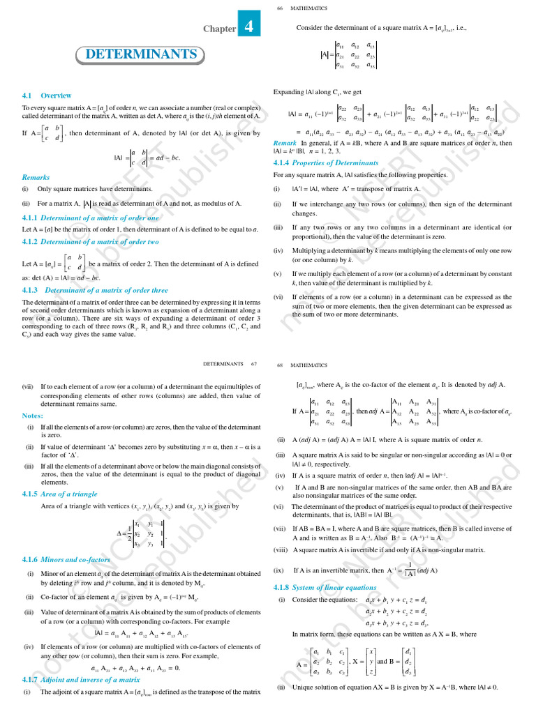 PDF Resize | PDF | Determinant | Matrix (Mathematics)