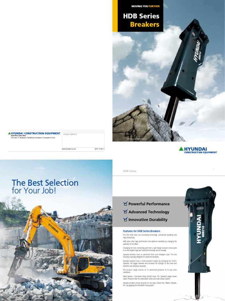 HDB Breakers | PDF | Valve | Piston