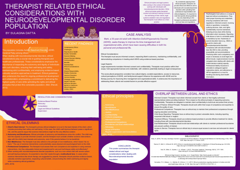 Ethical Guidelines for Therapists in Neurodevelopmental Care | PDF ...
